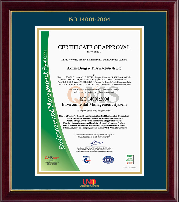 Unosource Pharma Limited